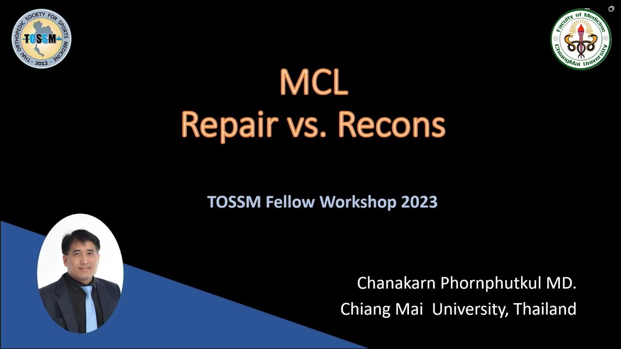 MCL: Repair vs. Reconstruction - YouTube