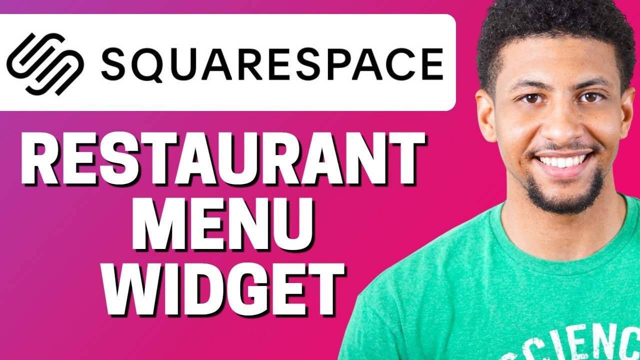 How To Add Restaurant Menu To Squarespace 2021 - YouTube