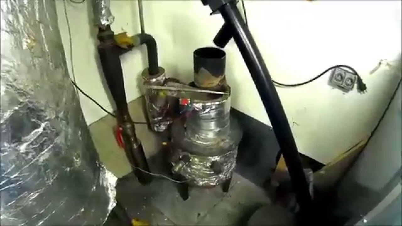 DriZzleR Gasifier CHP - Testrun with new water buffer. - YouTube