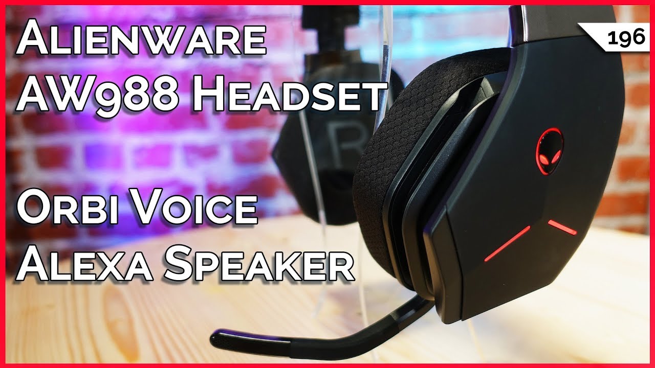 Orbi Voice: Alexa Smart Speaker, Alienware AW988 Headset, Best ...