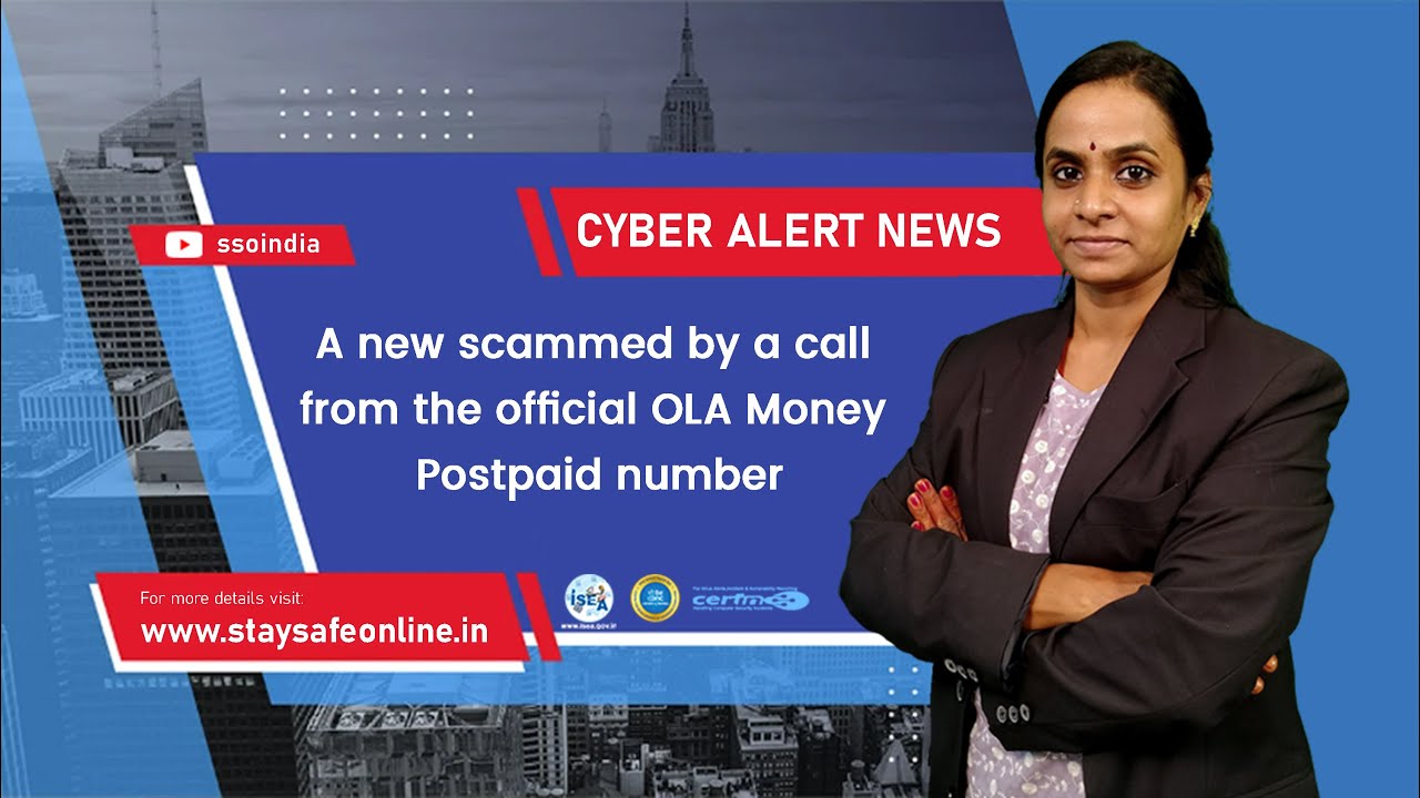 A new scammed by a call from the official OLA Money Postpaid number ...
