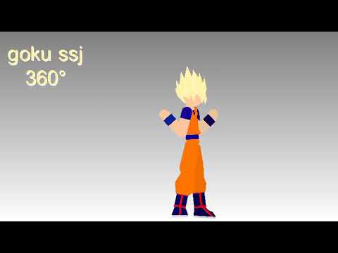 Goku packs stick nodes 360° download - YouTube