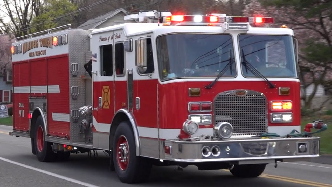 Muhlenberg Township Fire Rescue Rescue Engine 66 Responding 4/11/23 ...
