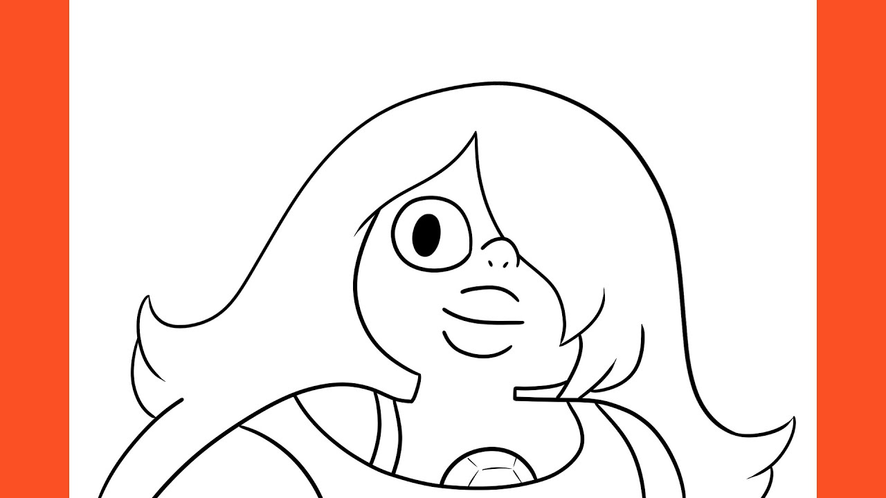 How To Draw Amethyst With Guidelines (Steven Universe) - YouTube