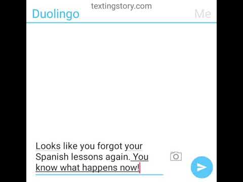 Looks like you missed your Spanish lesson Duolingo😉😰 - YouTube