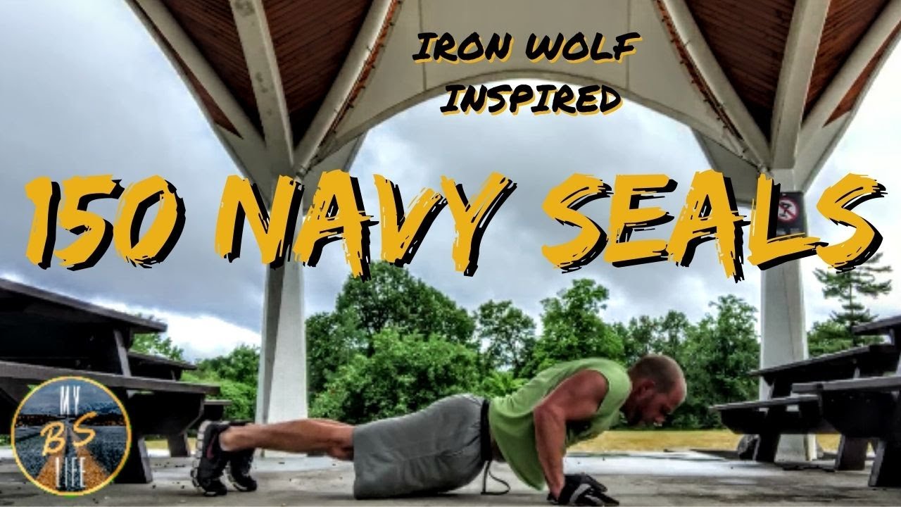 150 NAVY SEAL BURPEES - 471 IRON WOLF INSPIRED PUSHUPS / PRESSUPS - YouTube