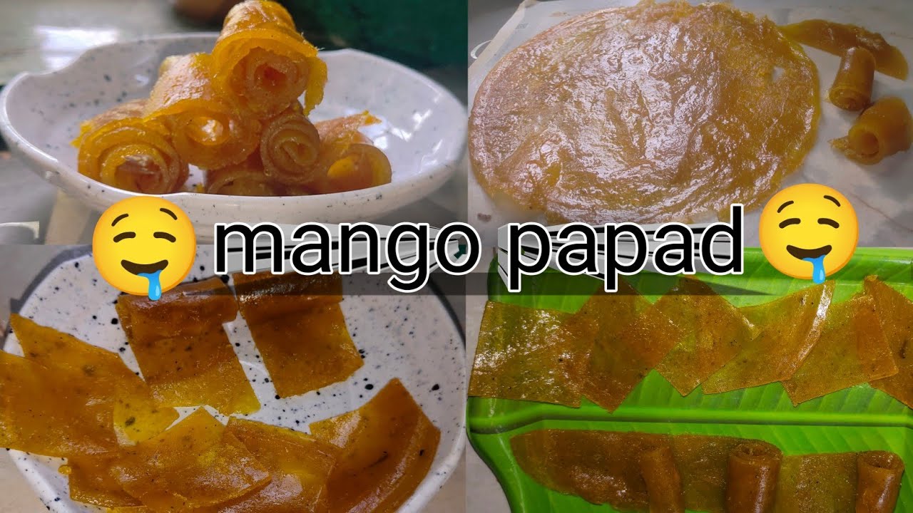 Aam Papad Recipe-How to Make Perfect Aam Papad-Homemade Mango Papad ...