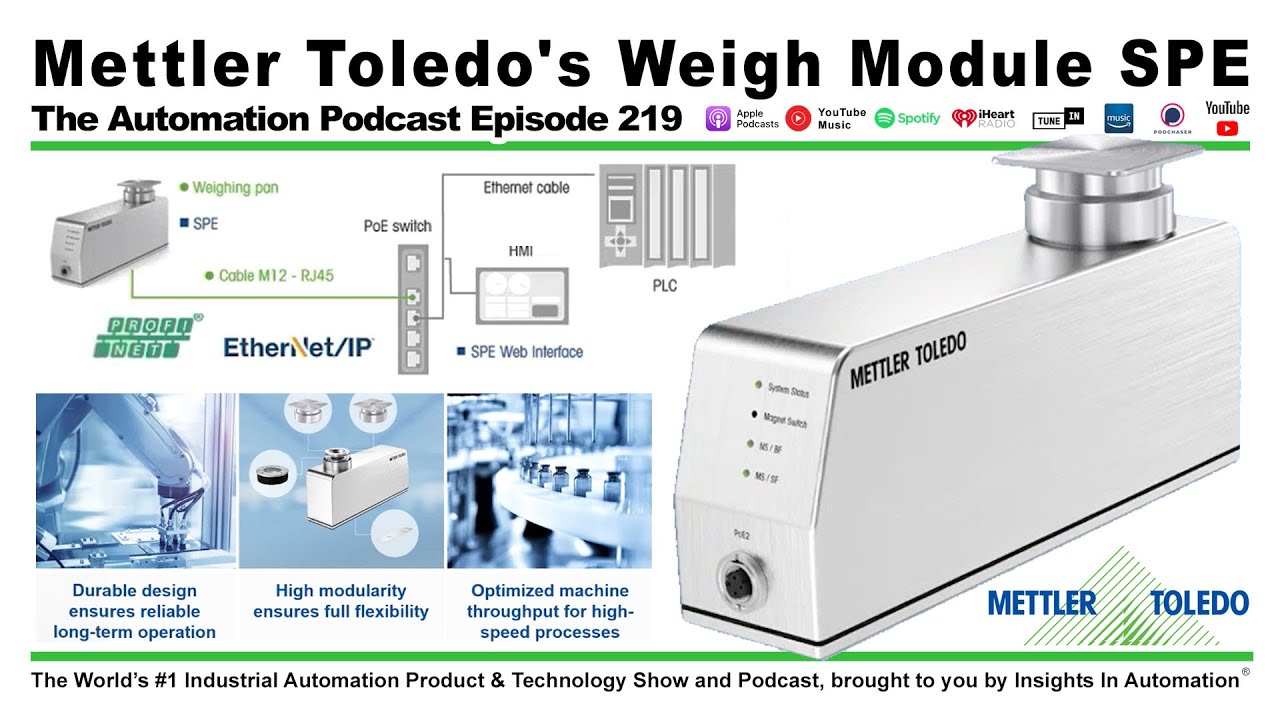 Mettler Toledo's Weigh Module SPE - YouTube