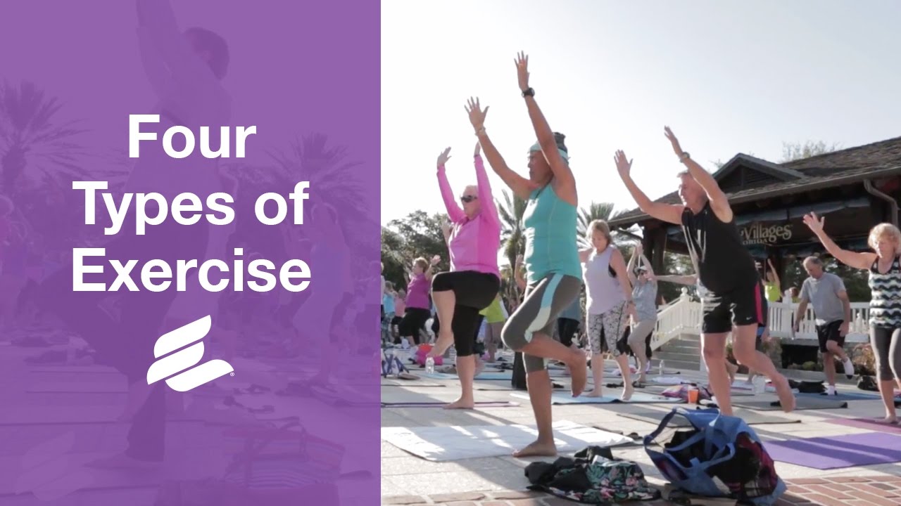 The 4 Types of Exercise for a Well-Rounded Routine - YouTube