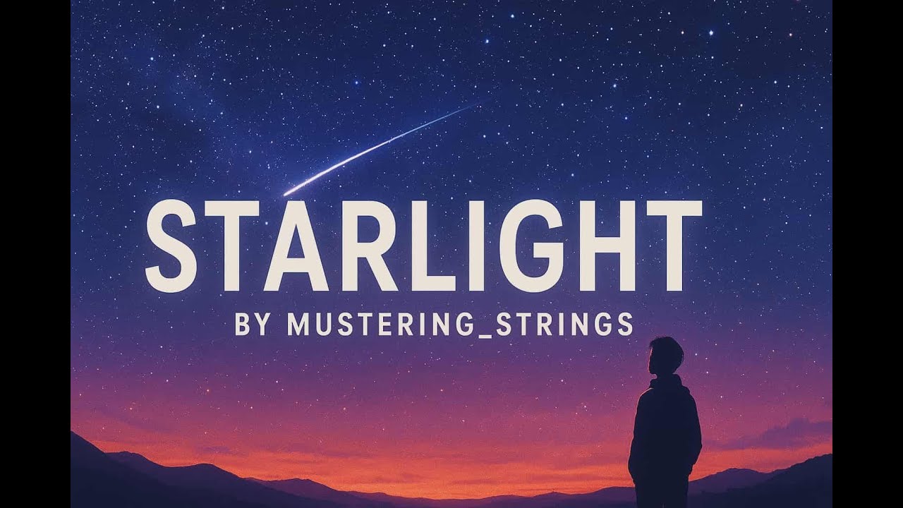 Starlight |A cosmic Rock Journey | @Mustering_Strings (Official Video ...