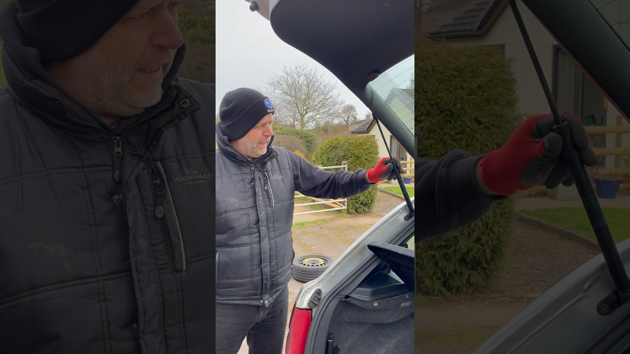 How to replace your cars boot struts? #bootstruts #howto - YouTube