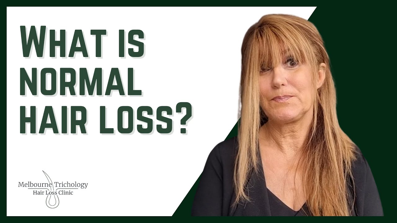 What is normal hair loss - when should you get it checked out? - YouTube
