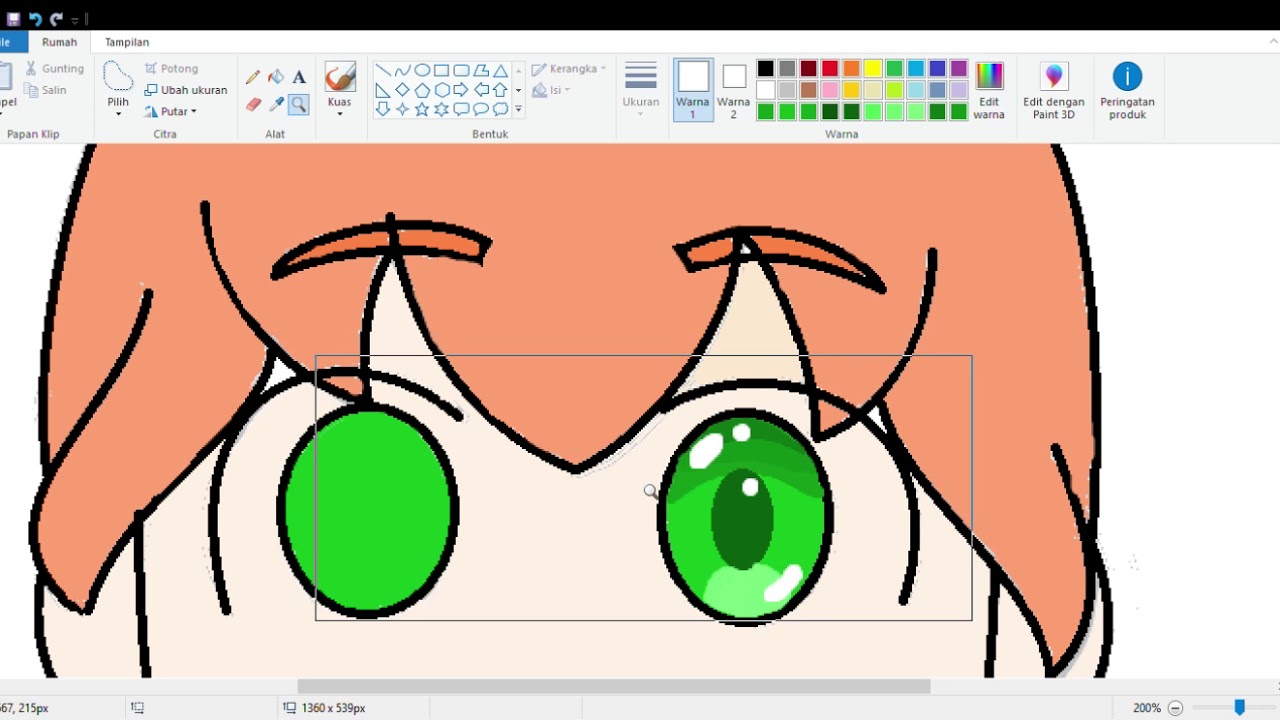 How to draw in Paint (speedpainting) - YouTube