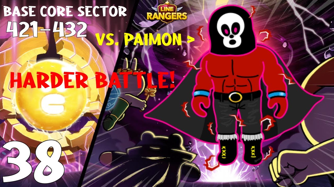 Base Core Sector 421–432 Boss Stage - LINE Rangers Gameplay (no ...