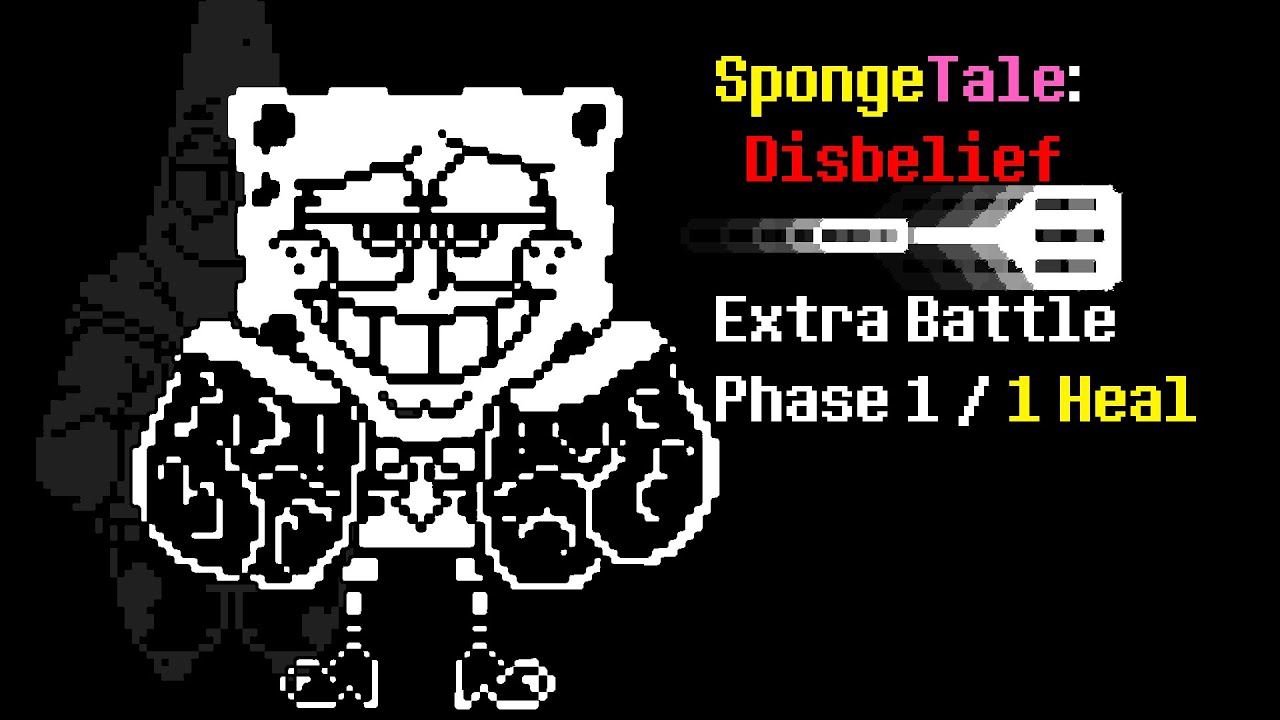 | SpongeTale: Disbelief (Extra SpongeSwap Battle, Phase 1, One Heal ...