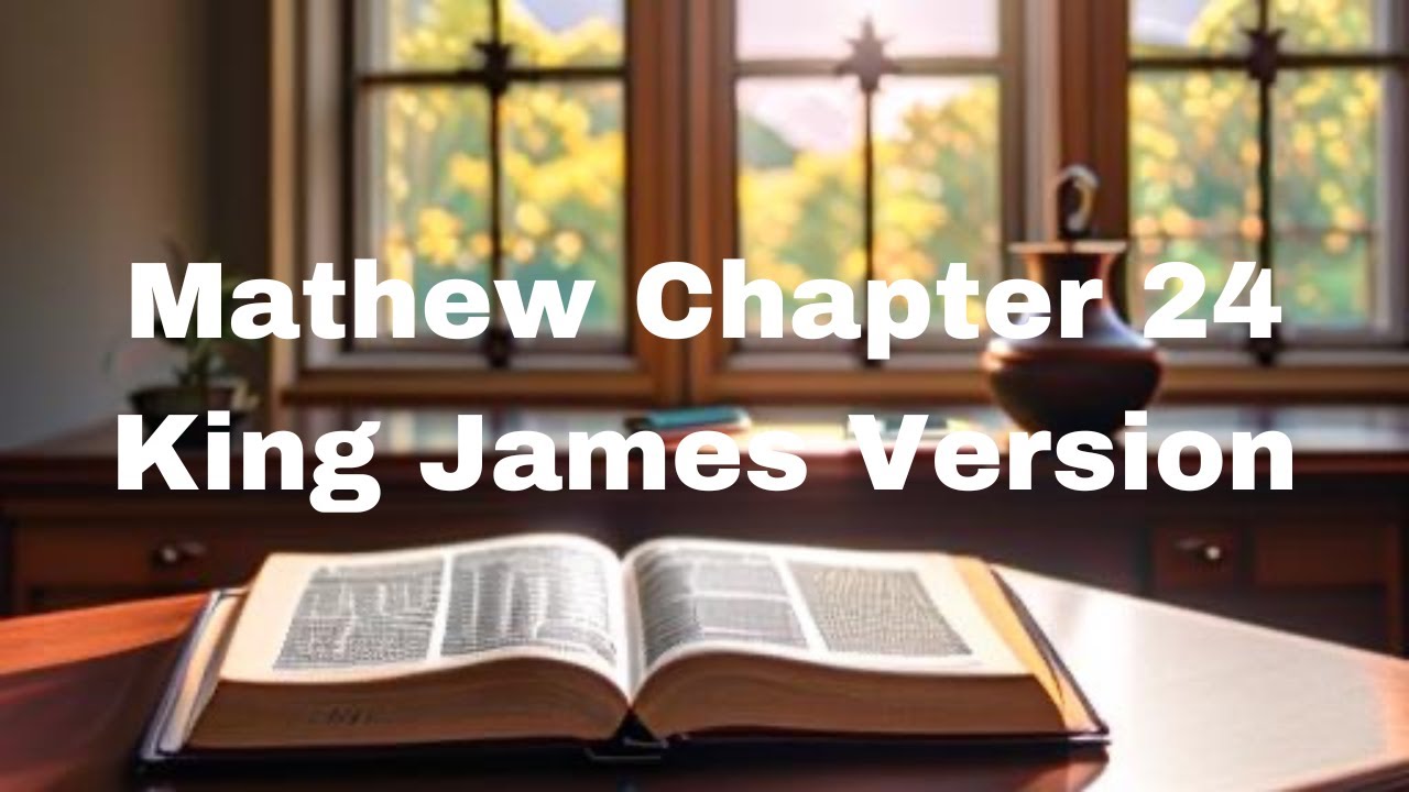 Matthew Chapter 24 KJV - YouTube