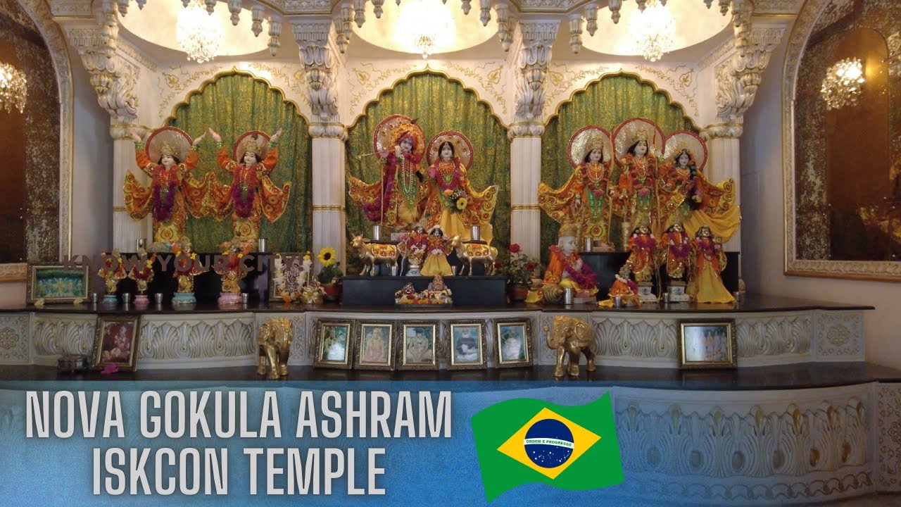 Nova Gokula Iskcon Ashram | Iskcon temple in Brazil | 4k video - YouTube