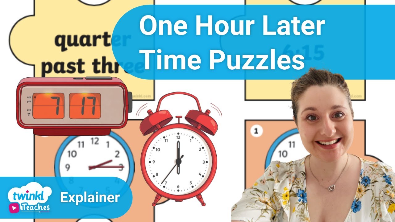 One Hour Later Time Puzzles - YouTube