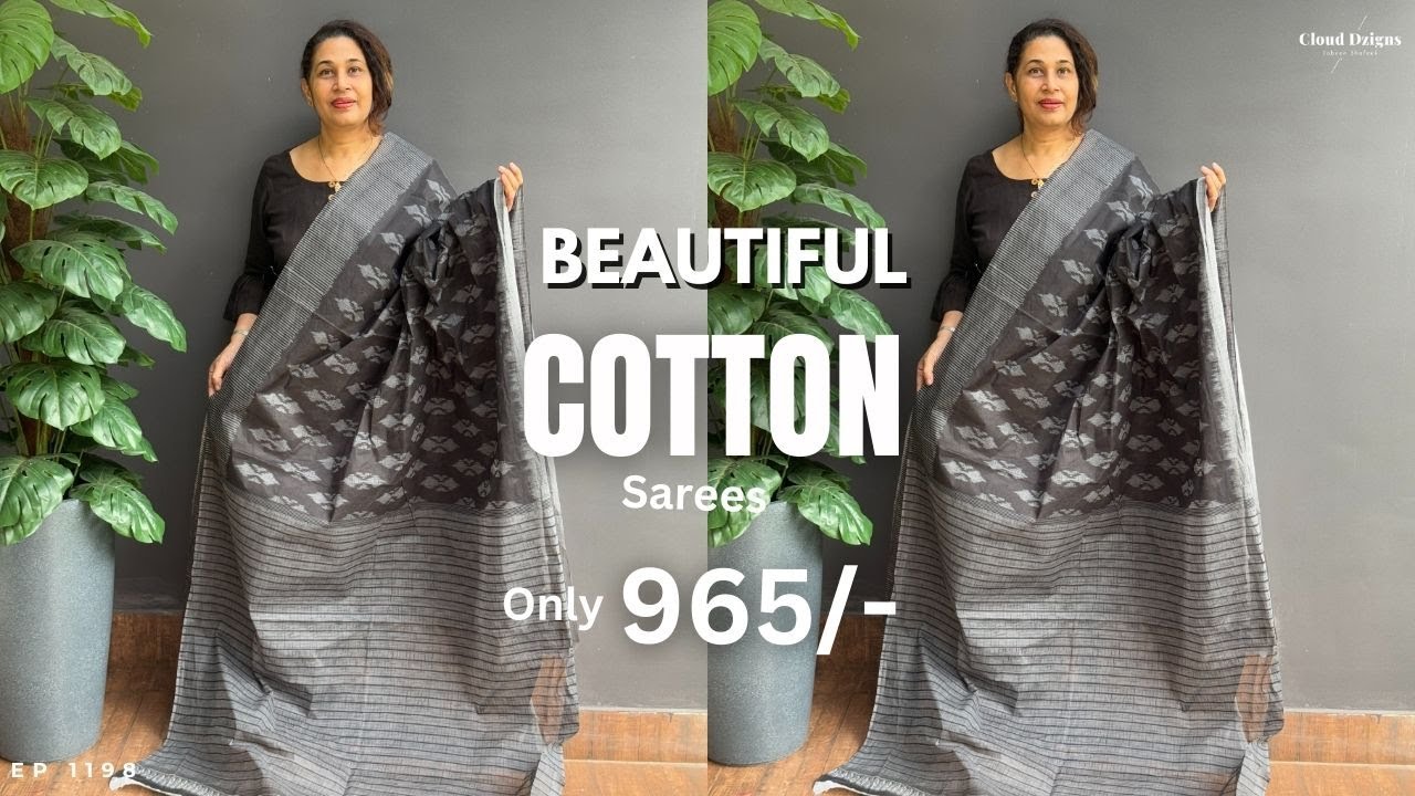 Ep 1198 | Beautiful Affordable Cotton Collections Only 965/- | Cloud ...