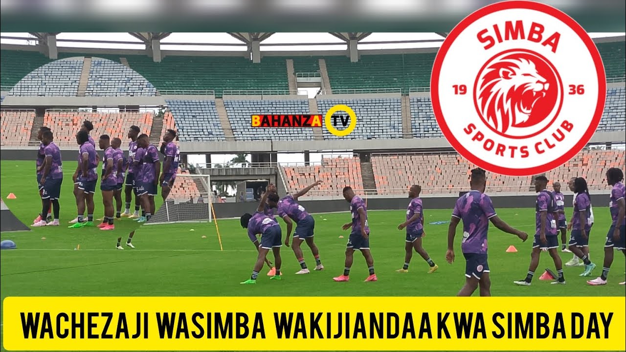 KIBU DENIS AONEKANA SIMBA MAZOEZINI LEO HII MPANZU YUPO - YouTube