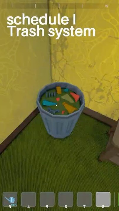 Schedule I trash system remake in unity #gamedev #indie #unity - YouTube