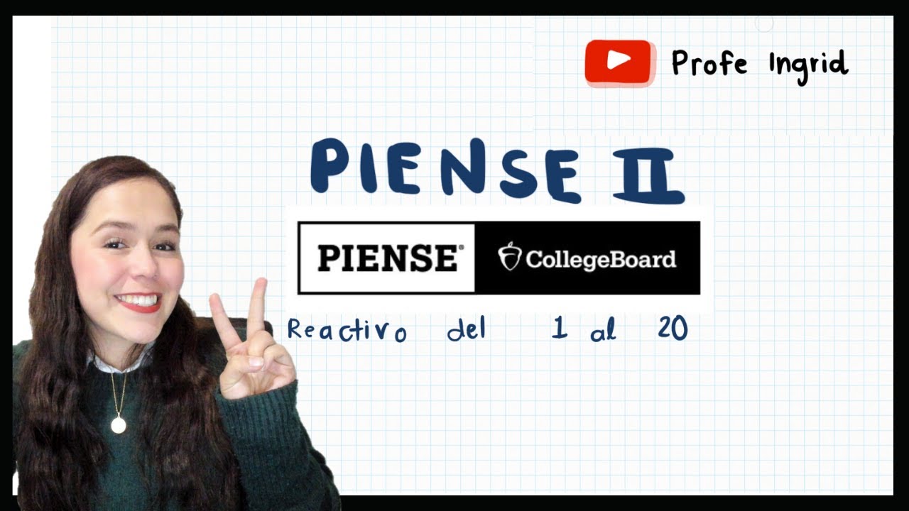 GUIA PIENSE 2 INGRESO A PREPARATORIA PARTE 1 - YouTube