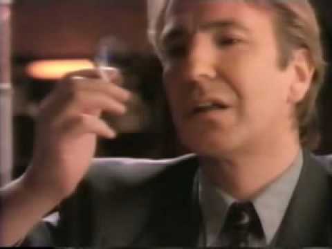 Alan Rickman smoking - YouTube