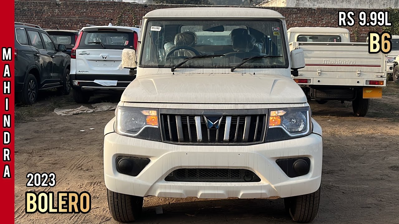 Sasti G63 😂 New Updated 2023 Mahindra Bolero B6 - Rs 9.99L | Detailed ...