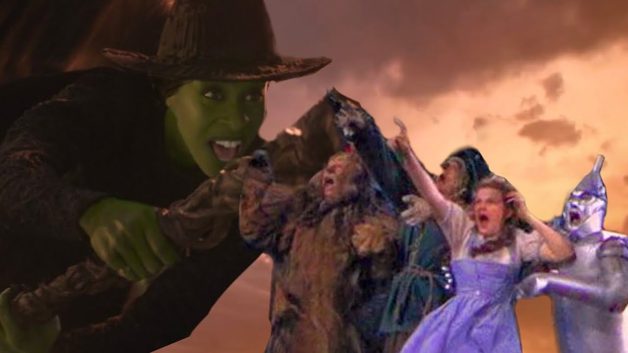 Flying Monkeys Take Dorothy… But It’s Elphaba Defying Gravity! - YouTube