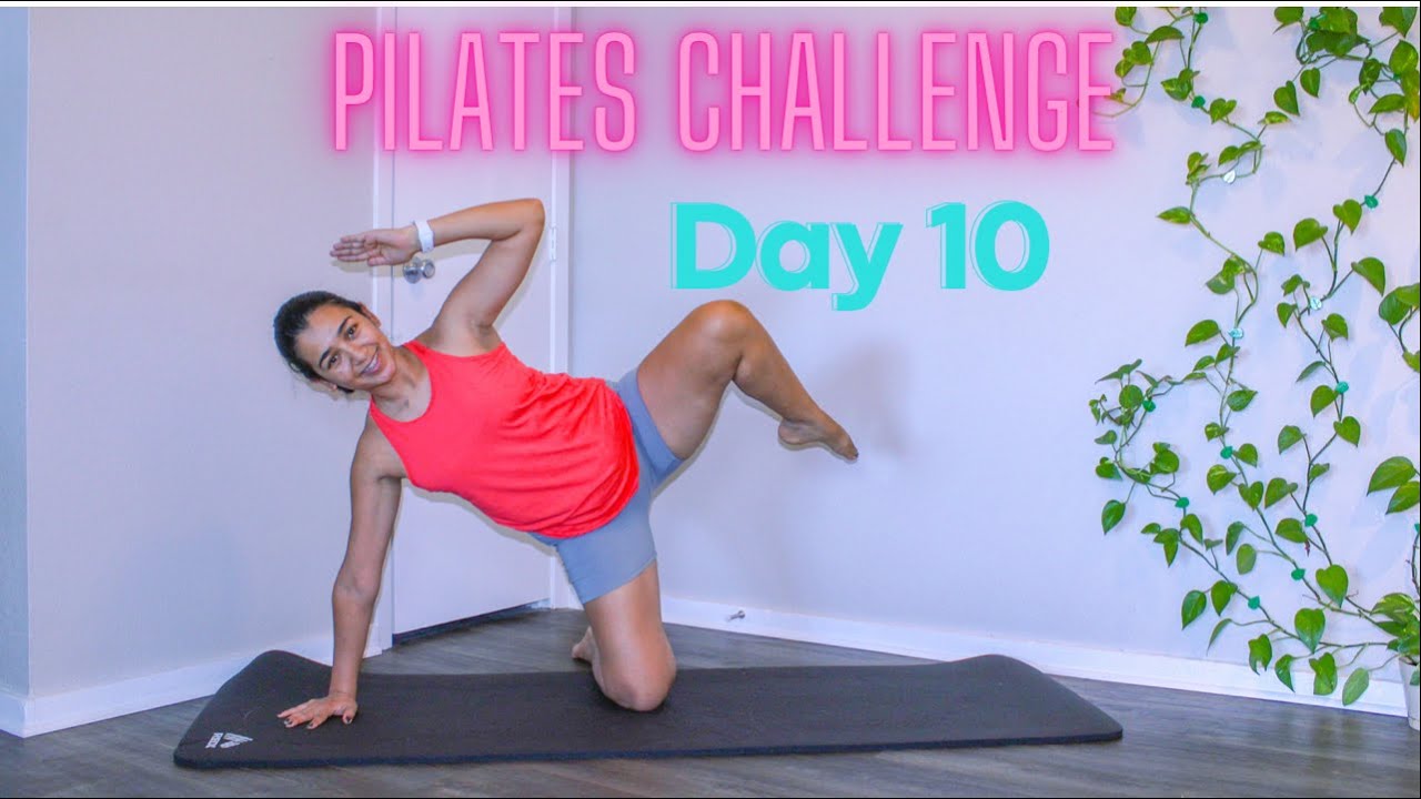 Pilates Challenge Day 10 Full Body Pilates Youtube