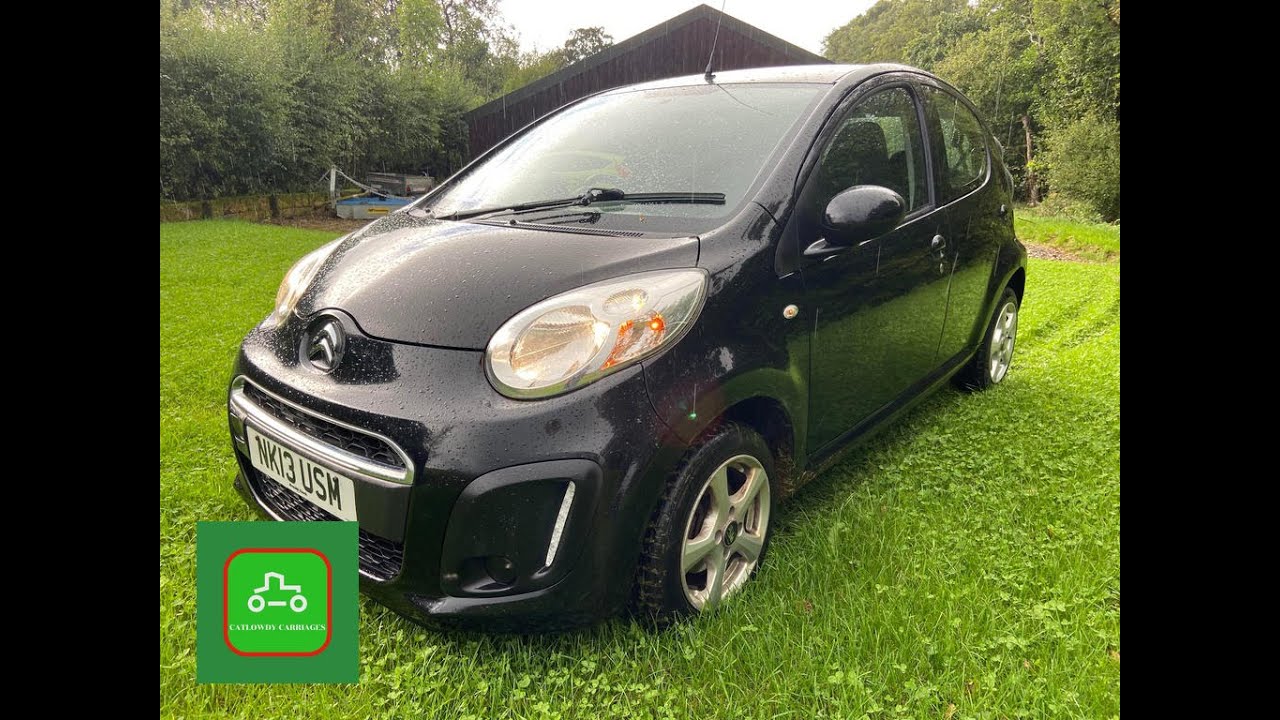 CITROEN C1 VTR 2013 56K MILES SOLD BY www.catlowdycarriages.com - YouTube