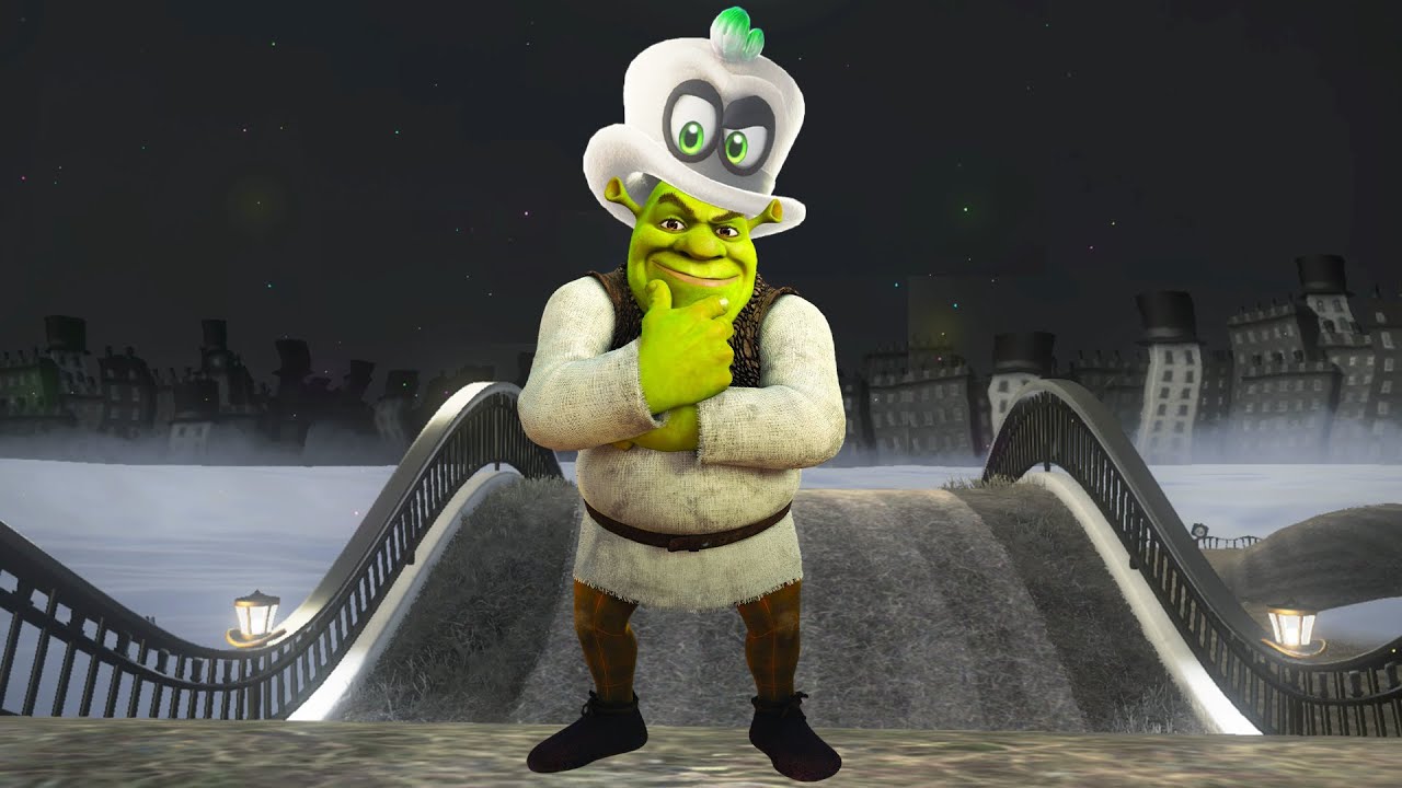 Playable Shrek in Super Mario Odyssey - YouTube