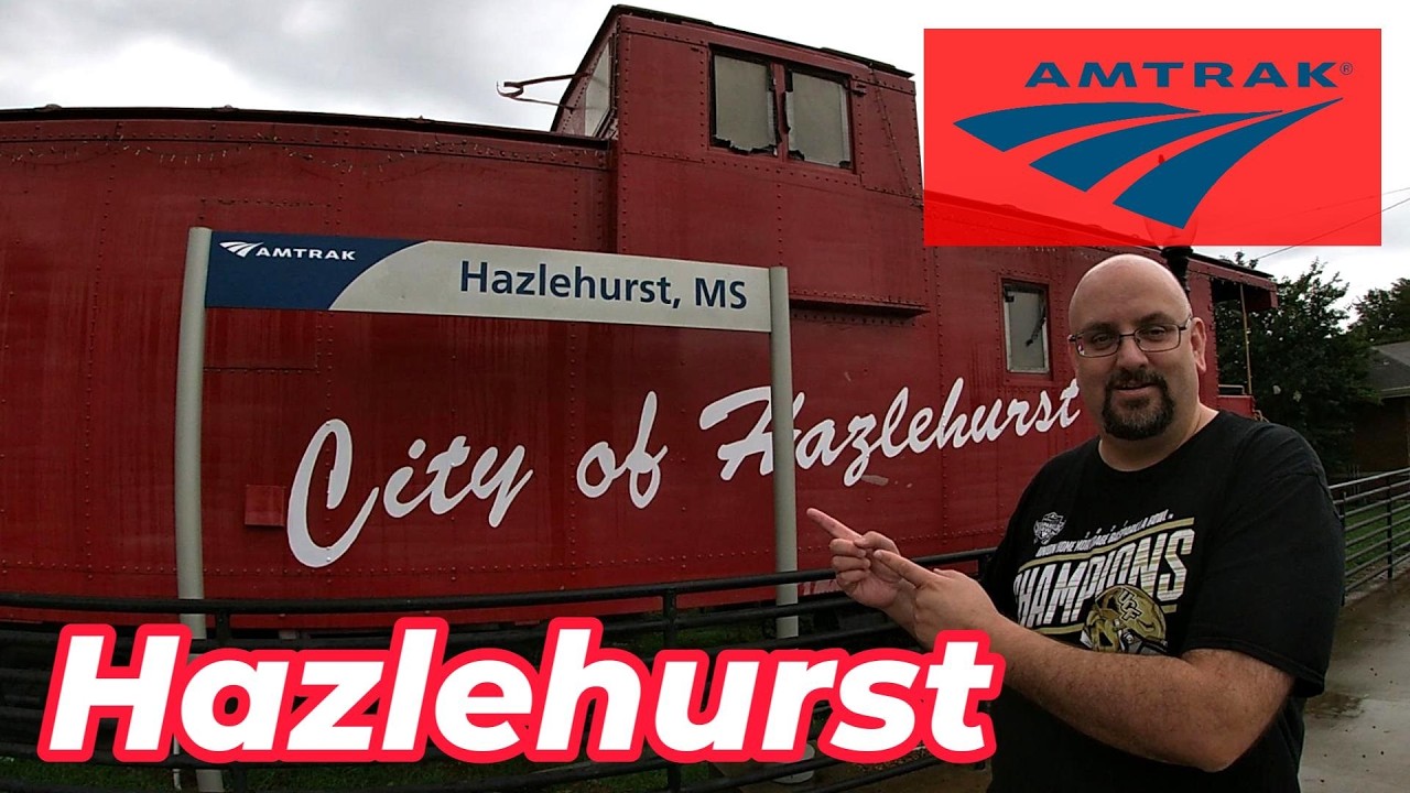 Amtrak Hazlehurst, Mississippi - A Full Station Tour - YouTube