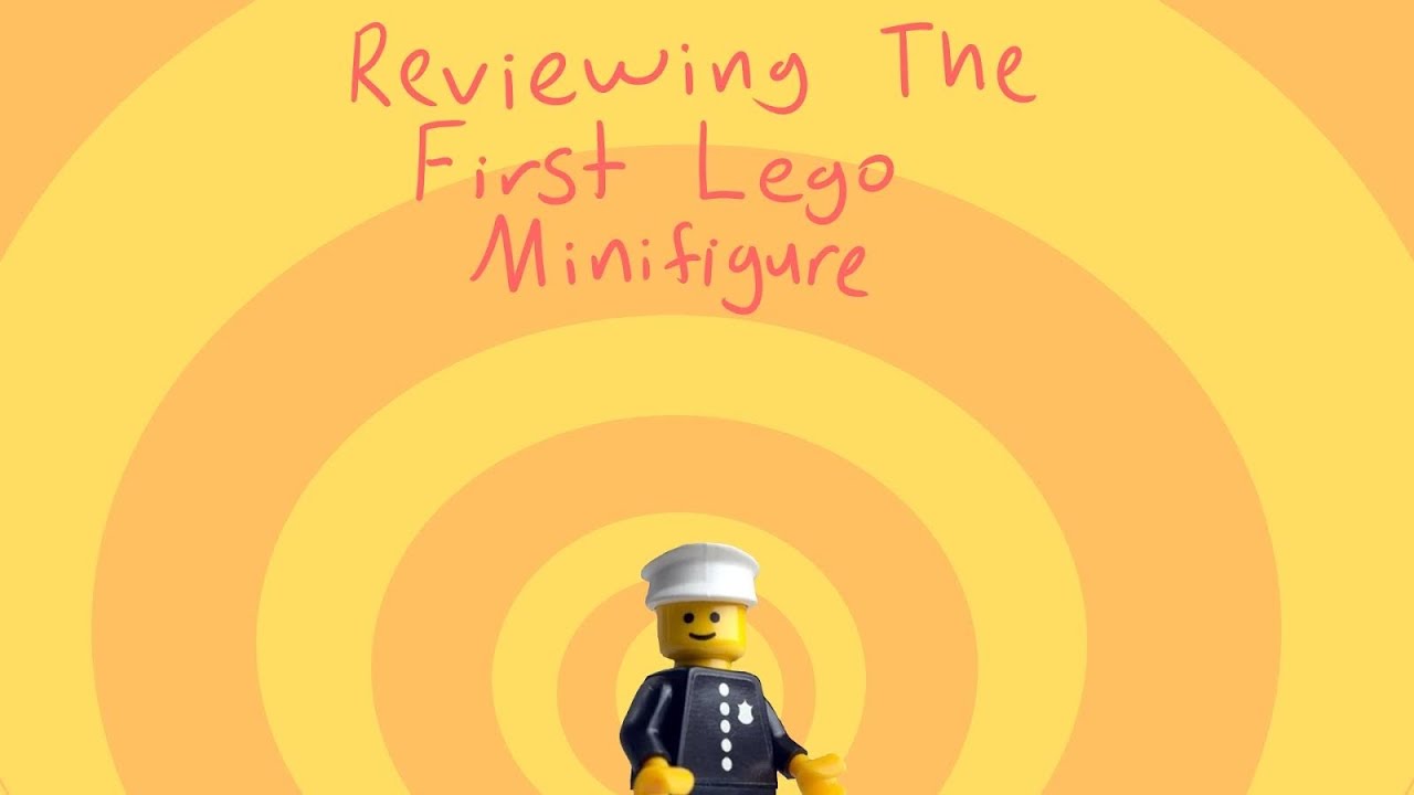 Reviewing the FIRST LEGO Minifigure - A Review of LEGO Set 600 - YouTube