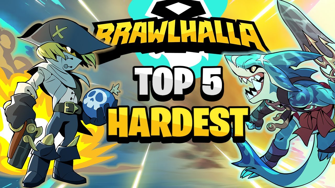 Top 5 HARDEST Legends In Brawlhalla - YouTube