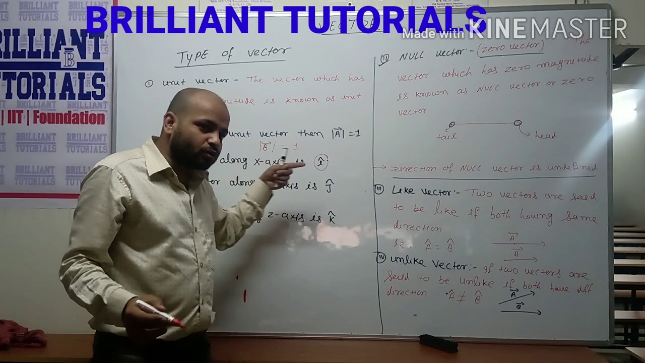 Vector | vector for class 11th | NEET /IIT JEE - YouTube