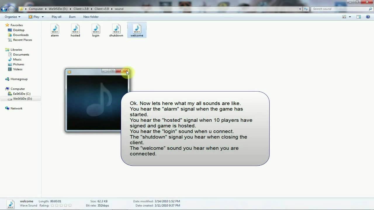 Ranked Gaming Client tutorial: How to change sounds - YouTube