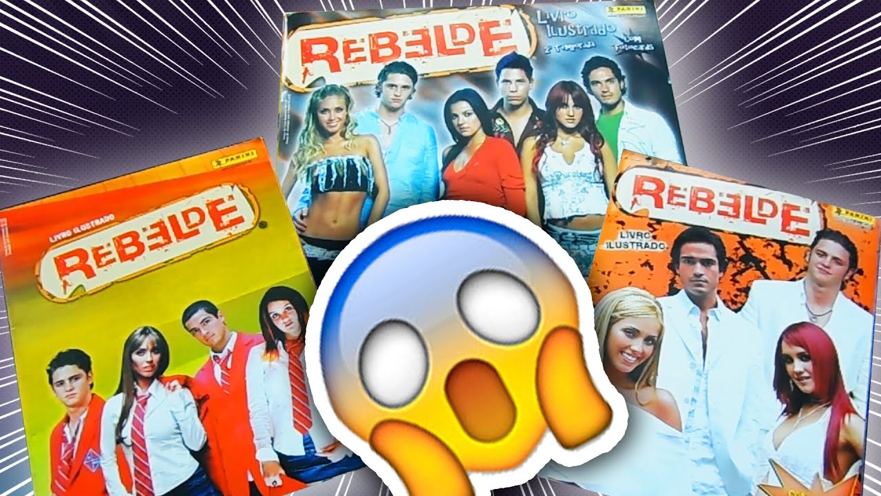 ÁLBUM REBELDE - Conheça essas 3 coleções da Panini - YouTube