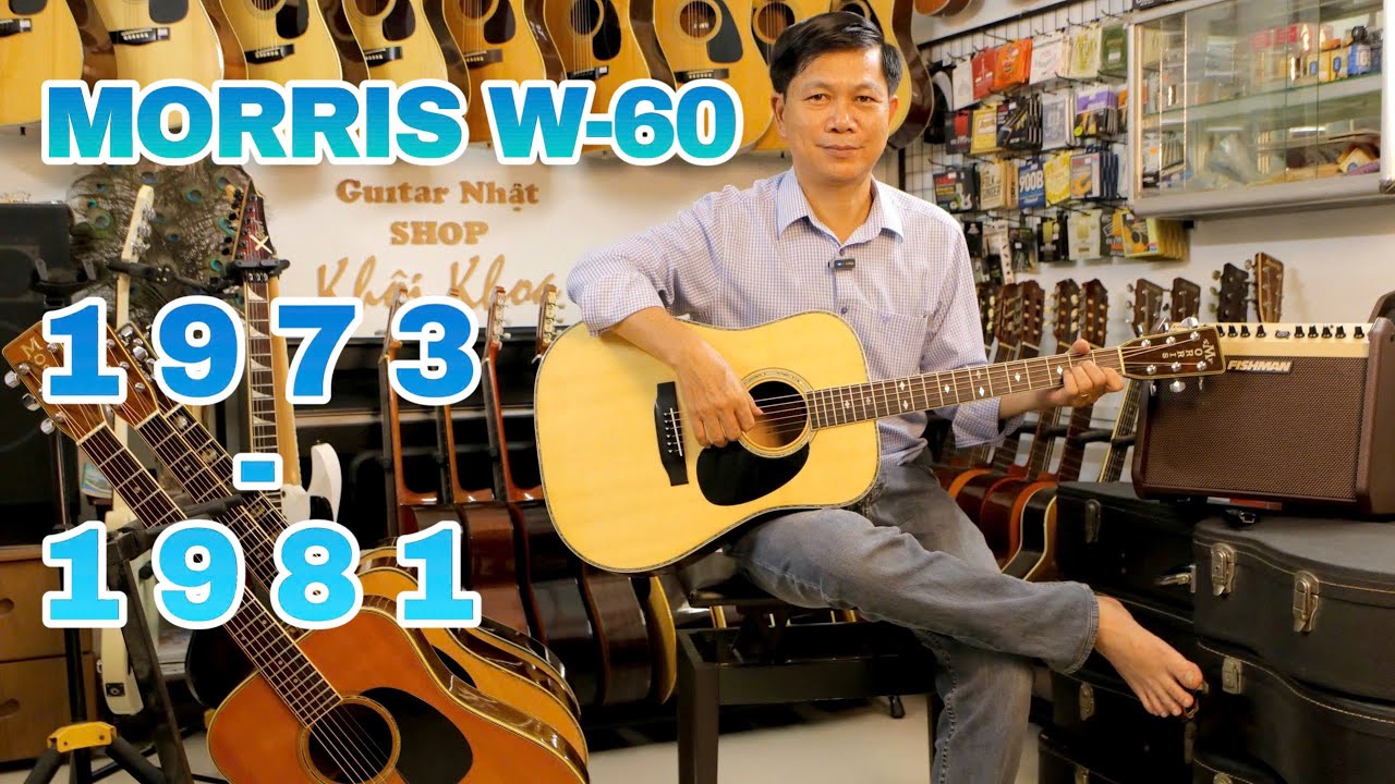 Các dòng tem đàn Morris W-60 từ năm 1973 đến 1981 | Review và so sánh - YouTube