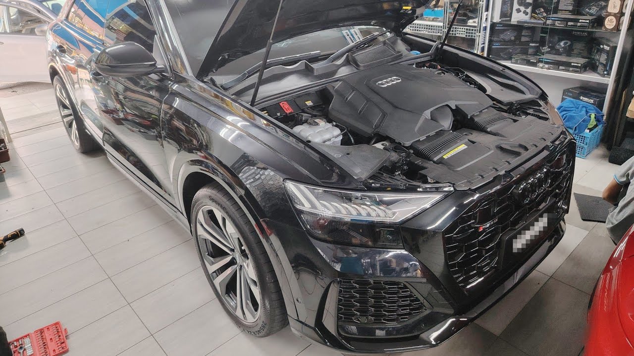 AUDI q8 Standard B&O Audio system custom passive crossover tuning ...