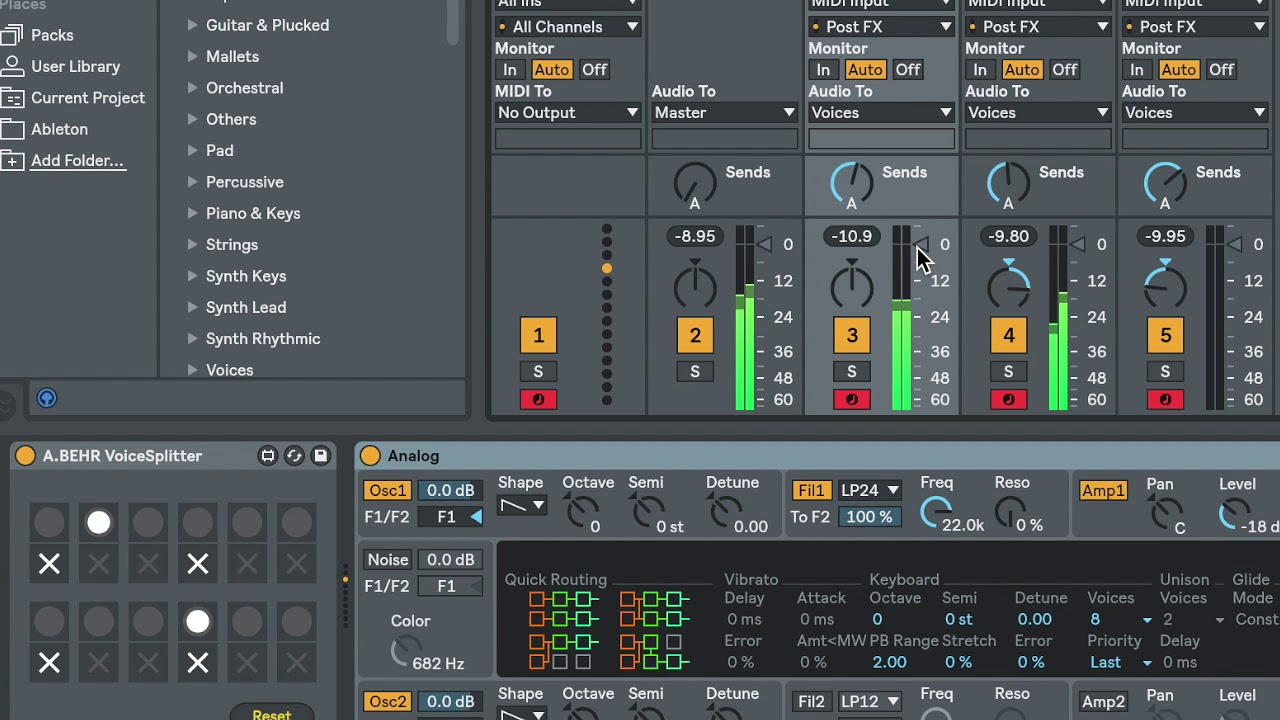MIDI Note Splitter Tutorial - YouTube