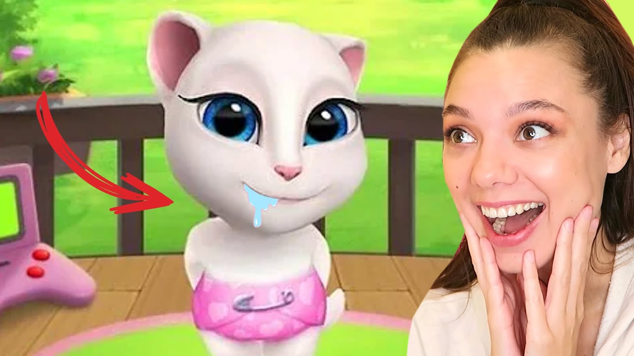 My Talking Angela Baby - *NEW Gameplay - YouTube