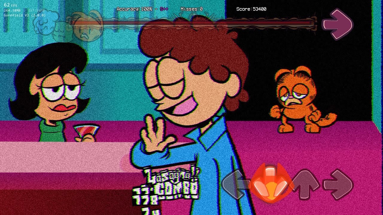 FNF - VS Gorefield V2 - Take Me Jon (by BitfoxOriginal) - [FC/4k] - YouTube