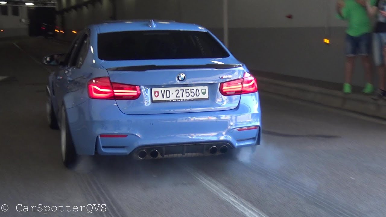 Supercars Leaving Monaco Harbour - F40, M3 F80, Huracán, Aventador ...