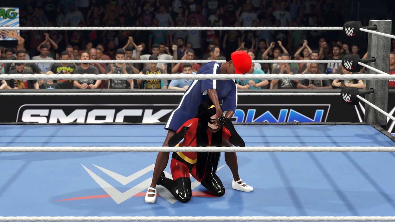 Number 5 Vs Violet Parr WWE 2K25 - YouTube