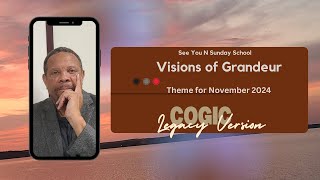 Transformation Continued Cogic Legacy Sunday School Lesson For Nov 17 ...