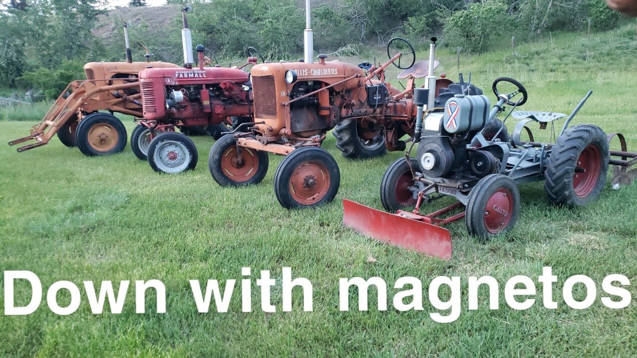 How to convert a magneto to an external coil/distributor. - YouTube