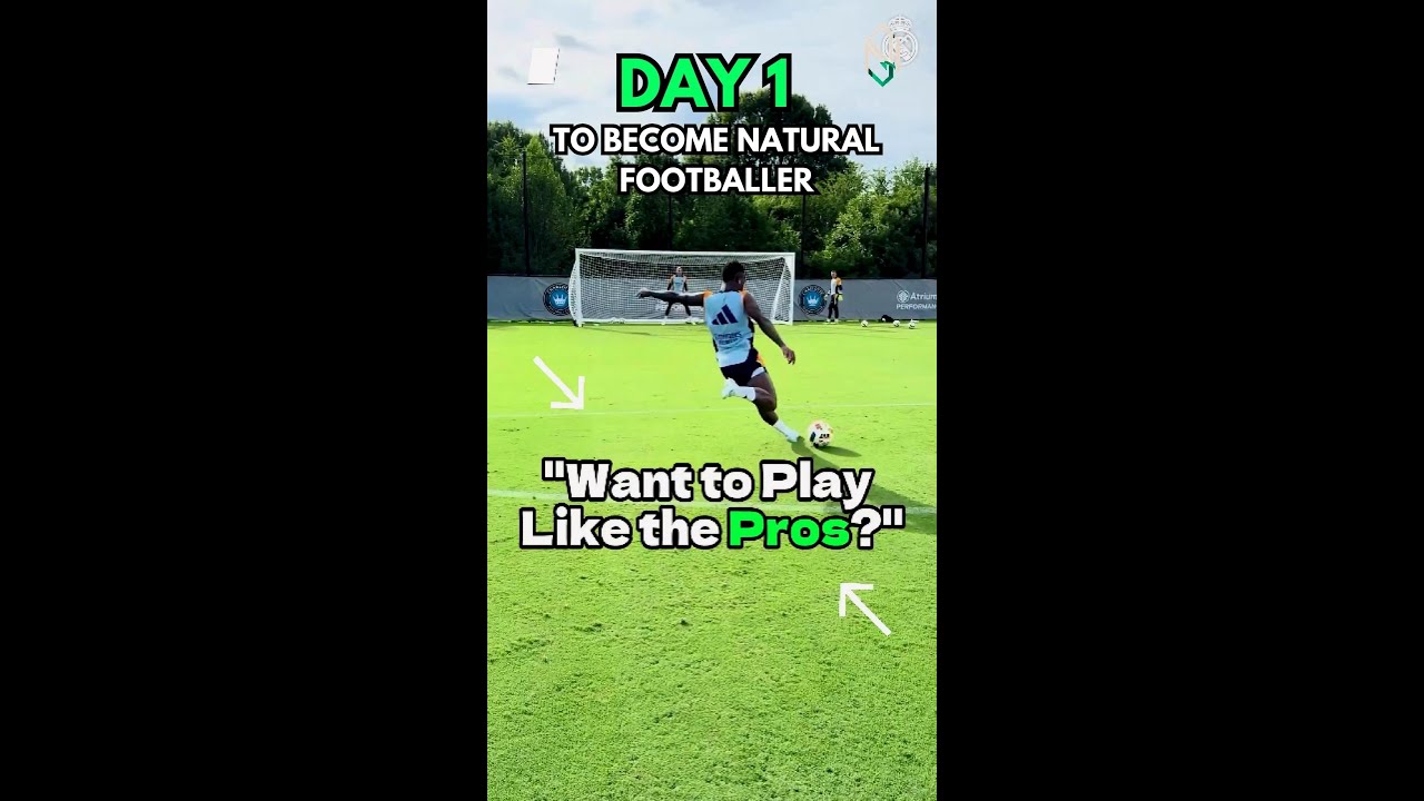 DAY 1 OF 6 DAYS 6 HACKS TO BECOME NATURAL FOOTBALLER ... #football # ...