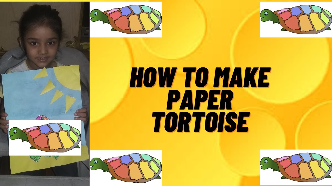 HOw to make paper tortoise - YouTube