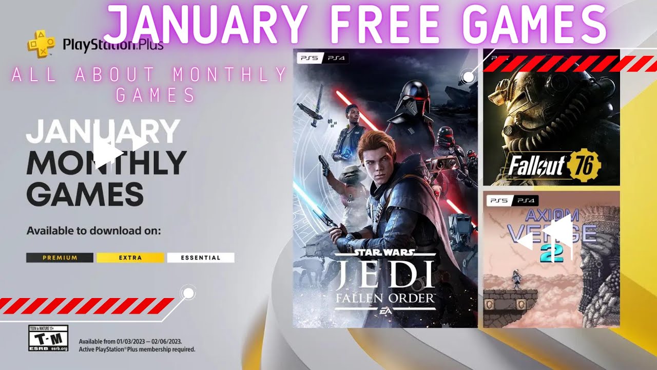 PlayStation Plus Monthly Games for January | January Monthly Free Games ...